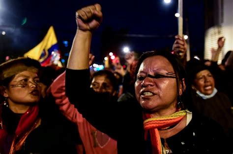 Crisis En Ecuador Continúan Las Protestas Mientras Se Abre Una Puerta