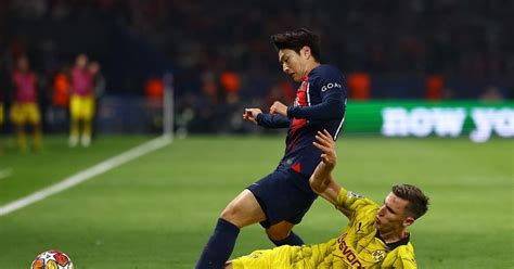 이강인 교체 출전 Psg Ucl 준결승서 도르트문트에 무릎