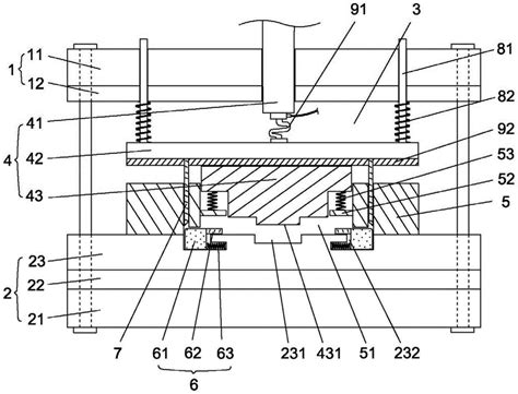 一种自动定位的钣金件冲压模具的制作方法