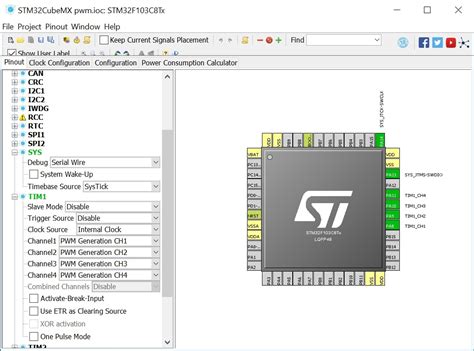 stm32f103c8t6 5 pwm