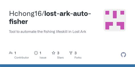 GitHub Hchong16 Lost Ark Auto Fisher Tool To Automate The Fishing