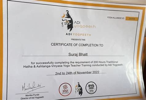 suraj bhatt on linkedin share yogateacher
