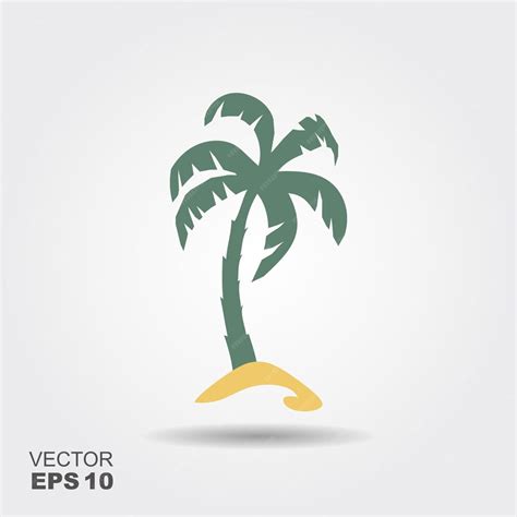 Premium Vector Palm Tree Icon