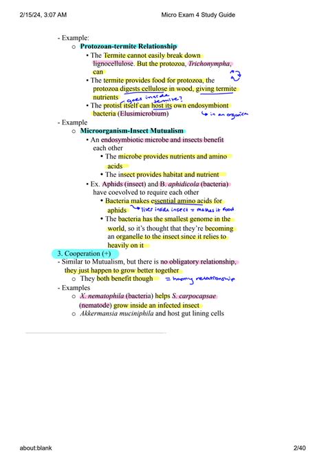 Solution Microbiology Exam 4 Study Guide Studypool