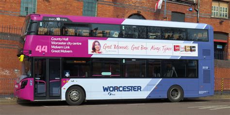First Bus Worcester WrightBus Branded At Worces Flickr