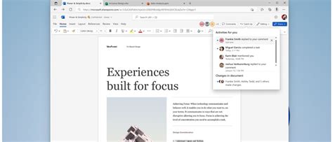 Microsoft 365 Enhances Collaboration With New Catch Up Features In Word