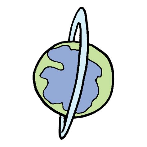惑星のイラスト かわいいフリー素材が無料のイラストレイン