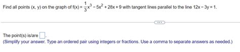 Solved Find All Points Xy On The Graph Of