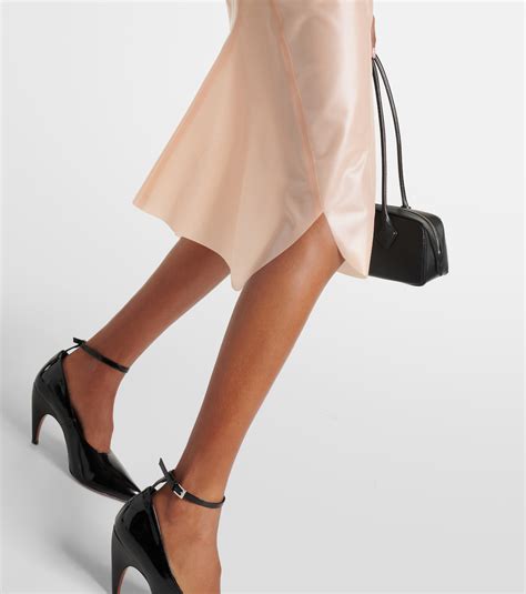 High Rise Pencil Skirt In Pink Alaia Mytheresa