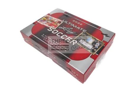 Fifa 2022 Leaf Ultimate Soccer Hobby Box Three Stripe Cards
