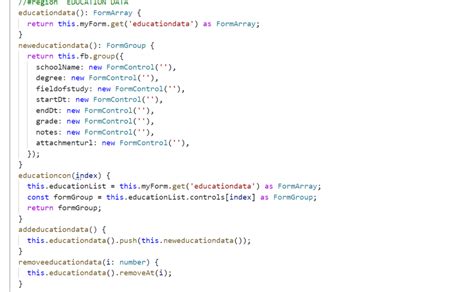 how to create n level formarray with reactive form validation in angular