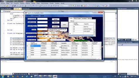 Visual Basic Net 2010 Sql Base De Datos Formulario Proyecto 23 Youtube
