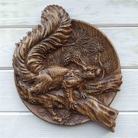 Картина білка 1540701 — ціна 635 грн у каталозі Панно Купити товари для дому та побуту за