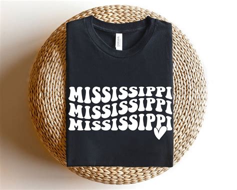 Mississippi Svg Stacked Svg Heart Svg Us States Svg America Svg