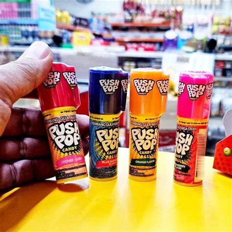 Jual Ed 0826 Pcs 1s Permen Push Pop Aneka Rasa Buah Pushpop