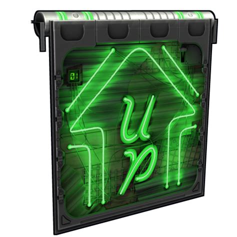 Rust Skins Neon Up Garage Door 1 32