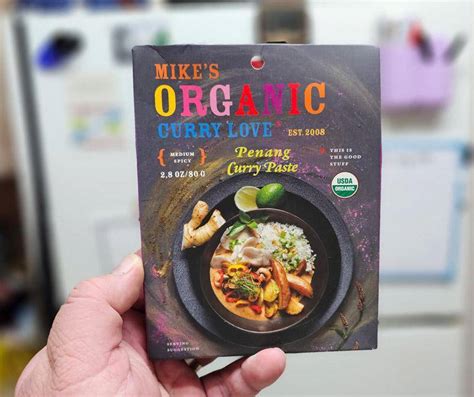 Shrimp Green Curry Prepared With Mikes Organic Curry Love Sauce