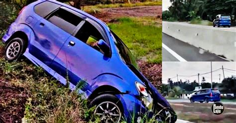 Polis Buru Pemandu Avanza Lawan Arus Buat Aksi Stunt Larikan Diri