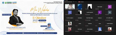 Mini Workshop Penelusuran Jurnal Dan Penyusunan Kepustakaan Dengan
