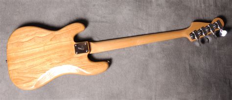 Fender Precision Bass Fretless 1977 Nature Bass For Sale Westend Music