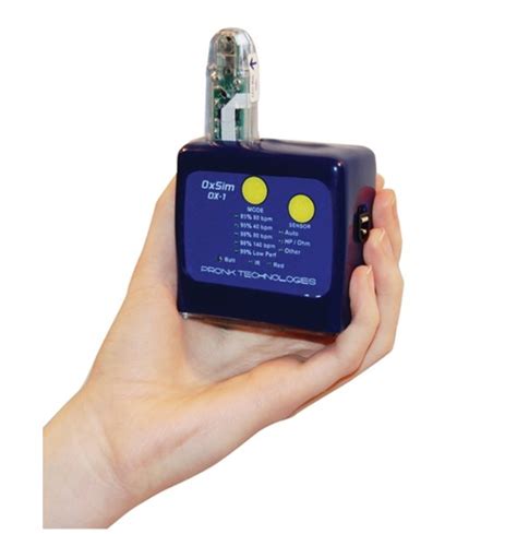 Ox 1 Oxsim® Optical Spo2 Pulse Oximeter Simulator Prime Medical