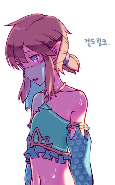 Blushing In The Gerudo Outfit Scrolller