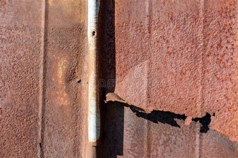 Close Up Rusted Metal Texture Rich Details Weathered Patterns Stock Photos Free Royalty Free