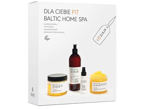 Ziaja Baltic Home SPA Fit Zestaw Galaretka d kąp Serum d ciała Krem d tw Peeling d ciała
