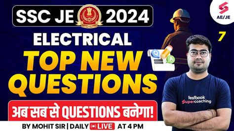 Ssc Je Rrb Je 2024 Electrical Top New Questions Rrb Je 2024