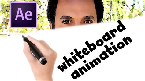 Whiteboard Animation Tutorial Adobe After Effects Youtube