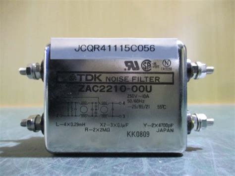 中古 Tdk Zac2210 00u ノイズフィルター Growdesystem