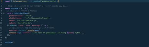 Using Custom Workbox Service Workers With Create React App Without Ejecting No Third Party