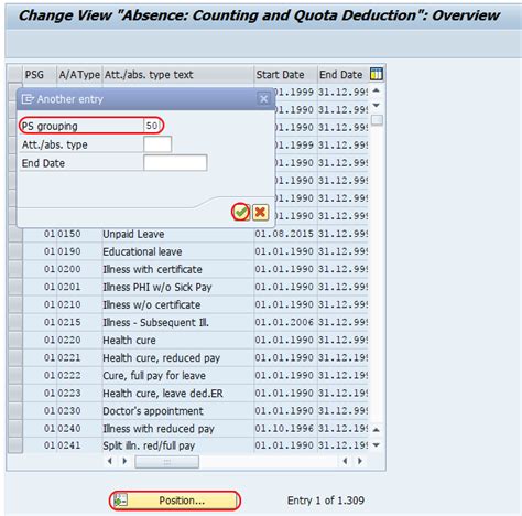 Sap Hr Assign Counting Rules To Absence Types