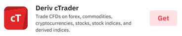 Deriv CTrader Help Centre FAQs Deriv