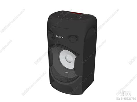 音响su模型下载【id1145921780】知末su模型网