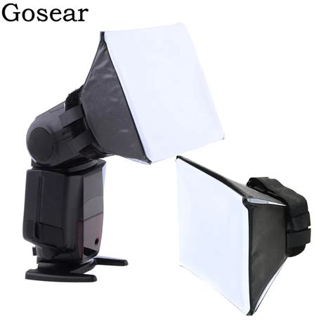 Gosear Universal Photo Difusor Flash Light Diffuser Softbox Soft Box