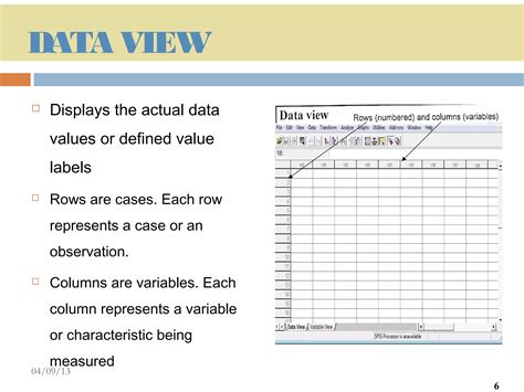 Introduction To Spss 18 Ppt Operating Systems Computer Software