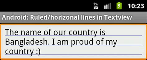 Java How To Use Ruled Horizontal Lines To Align Text In EditText In Android Stack Overflow