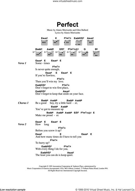 Perfect Guitar Chords