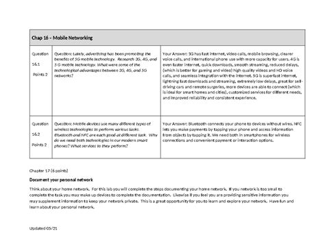Cis1130topic 13labs Network Fundamentals Cis 1130 Coursework Chap