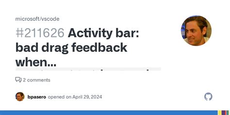 Activity Bar Bad Drag Feedback When ContrastActiveBorder Is Set