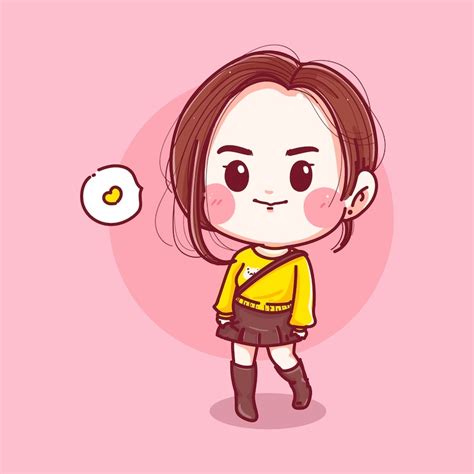 귀여운 여자 캐릭터 이미지 Freepik에서 무료 다운로드