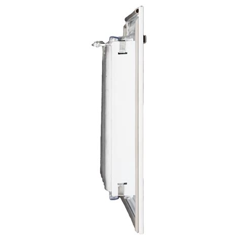 Aclaminaire 10 In X 10 In 3 Way Aluminum Ceiling Diffuser In White L Cl3 M 10x10 At