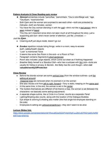 Day5 Lec Notes Class Assignment Annotations For Professor Karen Felts