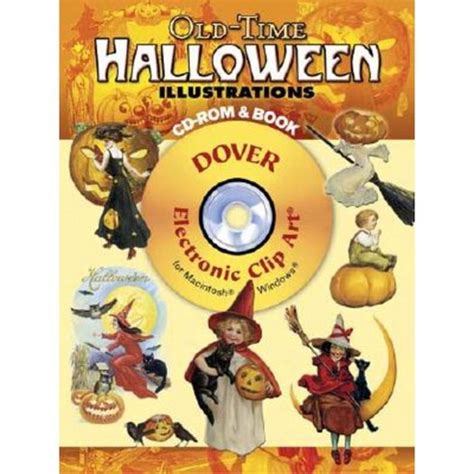 Old Time Halloween Illustrations With CDROM Paperback Dover