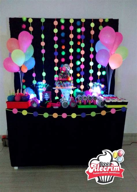 Festa Neon Locação Elo7 Produtos Especiais