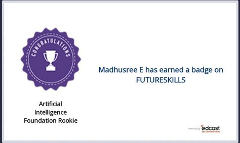 Futureskills Nasscom Learningjourney Professionalgrowth Techskills… E Madhusree