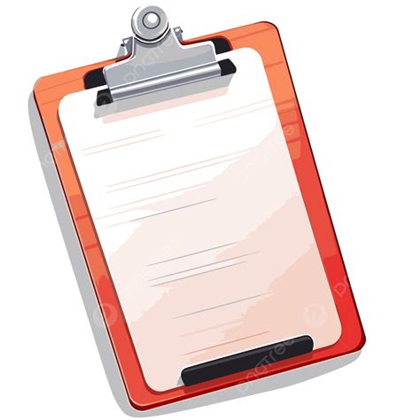 필기 용지가 있는 클립보드 클립보드 벡터 종이 만화와 빨간 클립보드 클립보드 클립 아트 Png 일러스트 및 벡터 에 대한 무료 다운로드 Pngtree