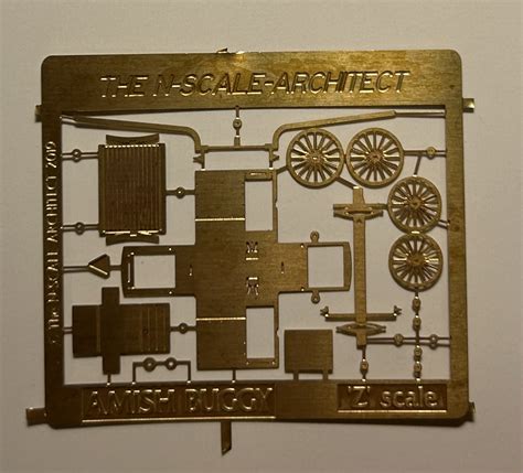 Amish Buggy Z The N Scale Architect