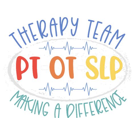 Pt Ot Slp Therapy Team Making A Difference Rehab Week Month Womens Crop Top Tee Teeshirtpalace